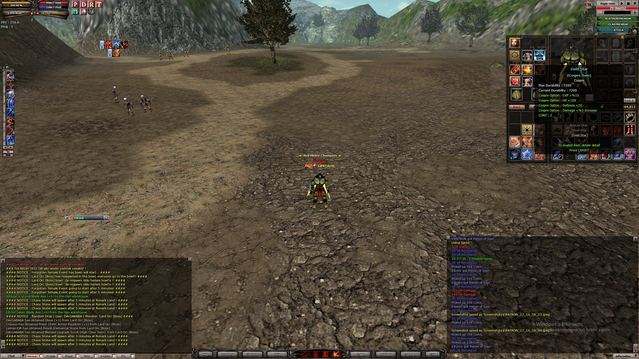 ELİTE PUSLU WARRİOR ( MASTER ) - Klasgame.com