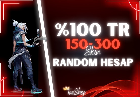%100 TR | 150-300 SKİN | VALORANT RANDOM HESAP - Klasgame.com