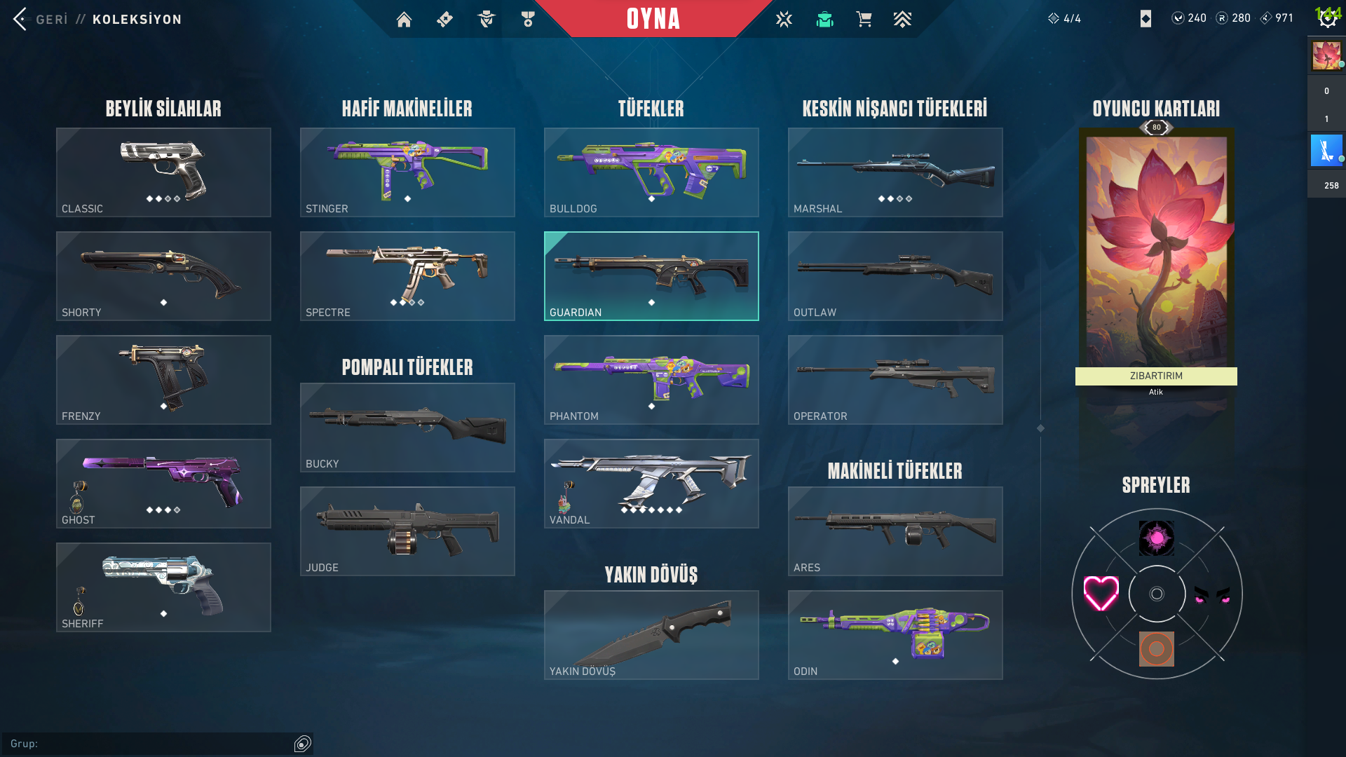 Kuronomi Vandal ve yeni sezon 50 sv Royal pass hesap - Klasgame.com