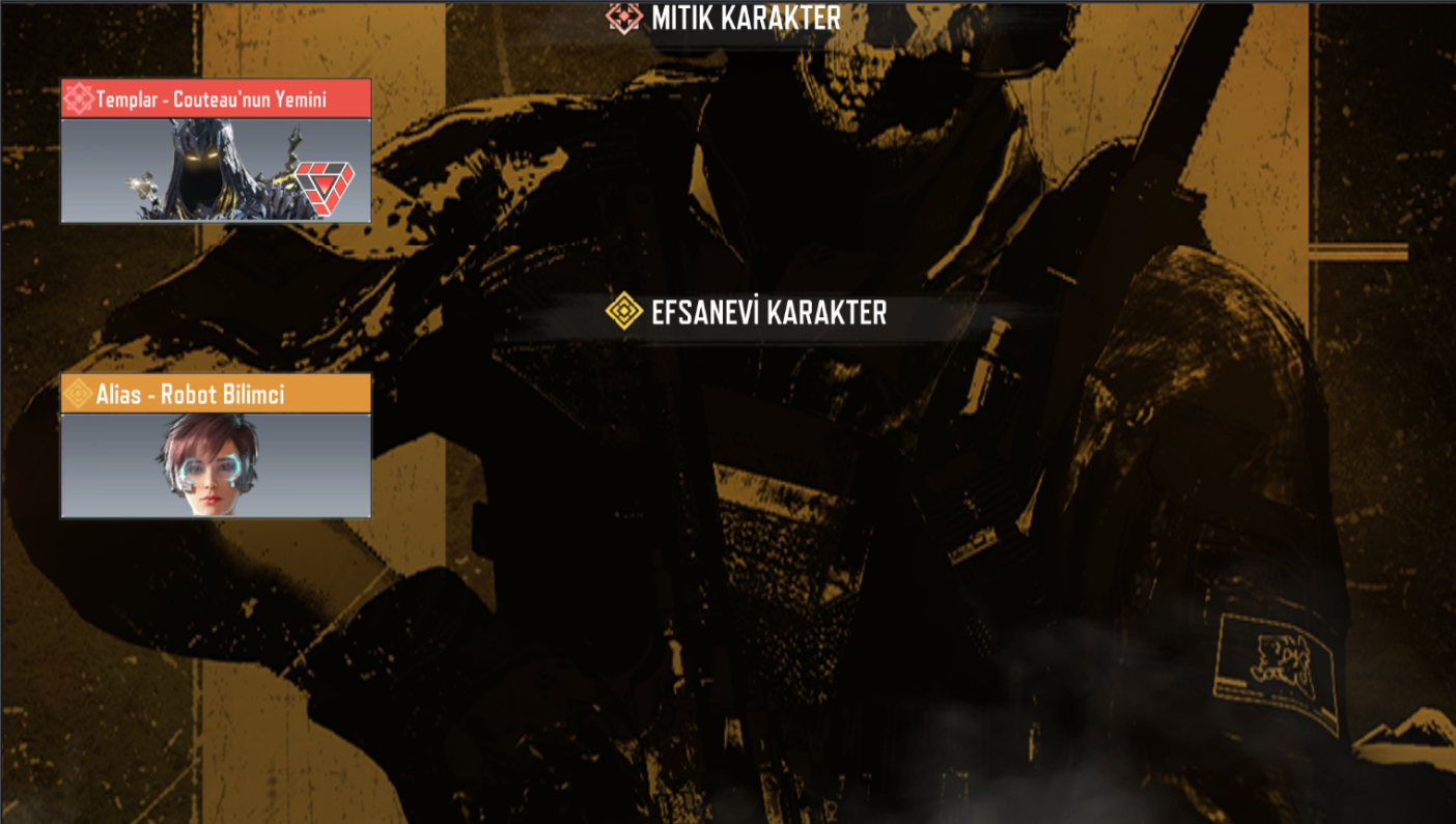 Mitik Karakter Full seviye Mitik silahlar 3sv Temiz hesap. - Klasgame.com