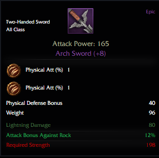 Arch sword +8 çift psy 1-1 rünlü - Klasgame.com