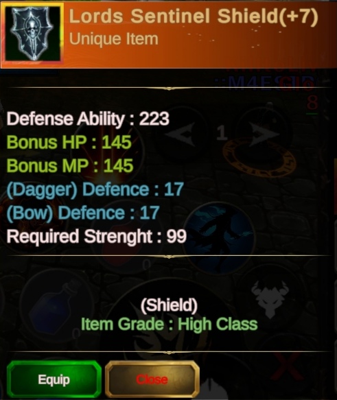 AURA +7 DOL (SENTİNEL LORDS SHİELD) !! - Klasgame.com