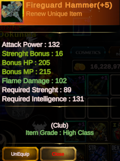 Dual +8 Fireguard Hammer (Smite Hammer) - Klasgame.com