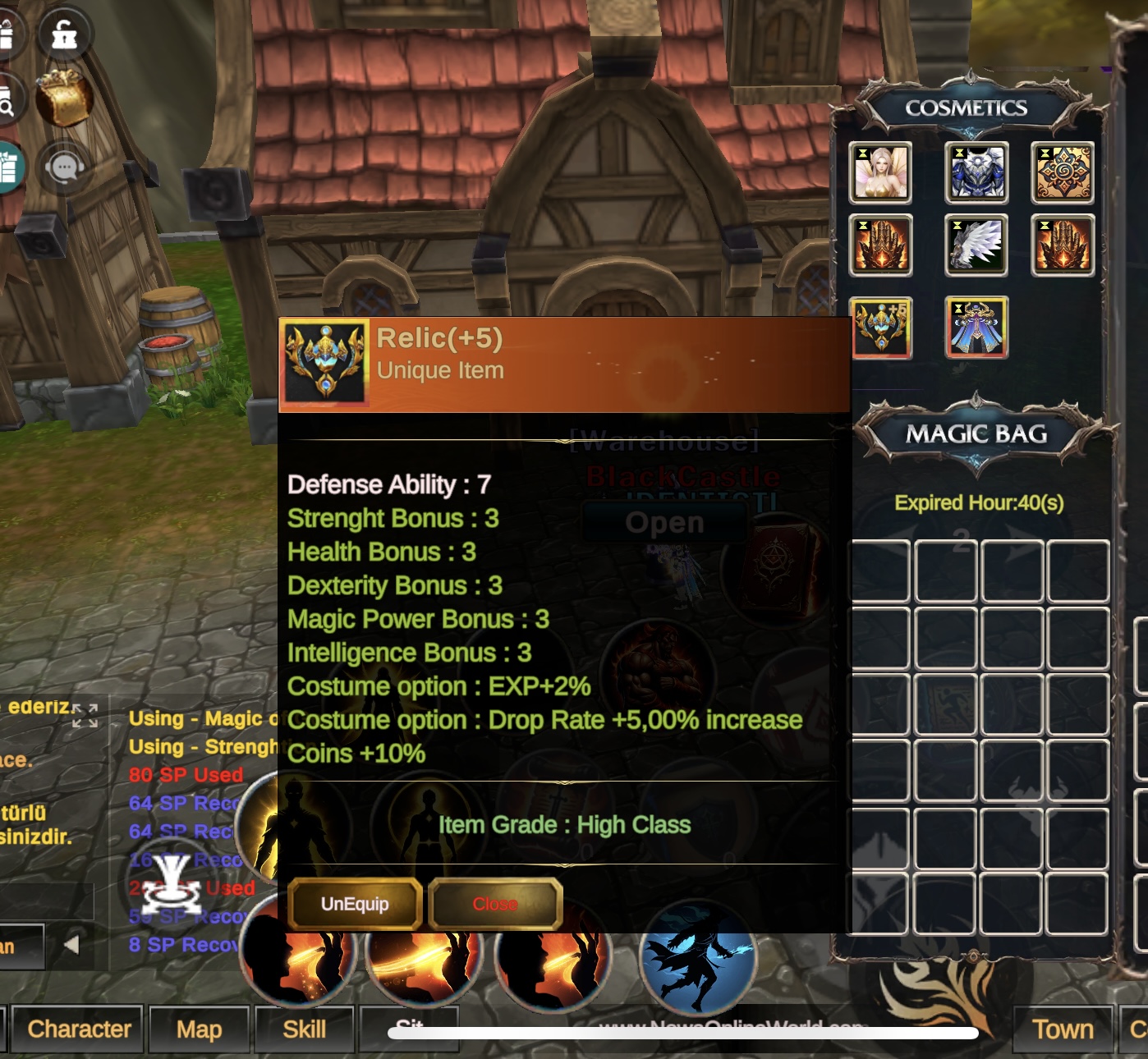PRIEST QUEST REB +4 Phantom Sword (MS) +5 RELİC (19.02.2025) FULL PUS ...