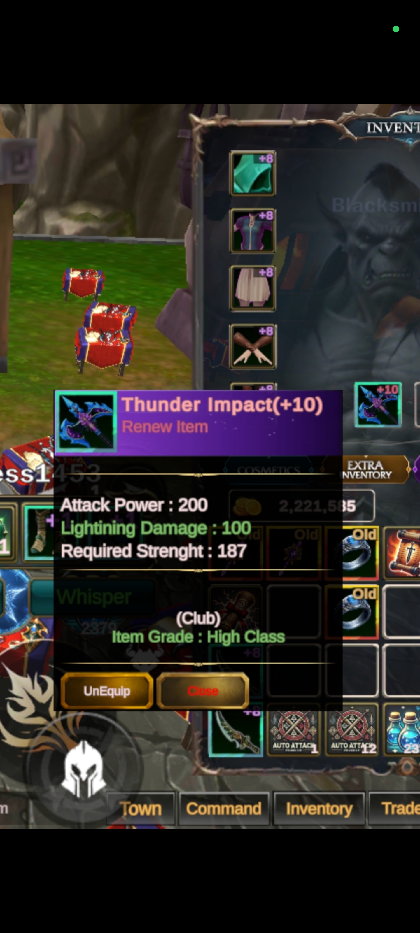 REB + 10 İRON İMPACT RELİC +17 Lİ ELİT PRİEST ACİL SATILIK - Klasgame.com