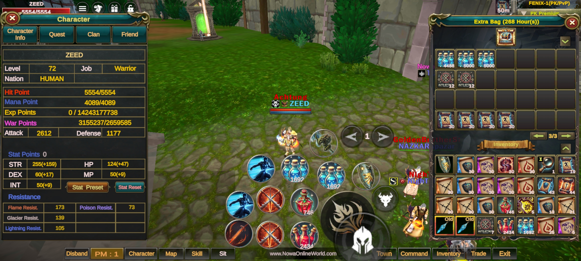 SELL ___ +2 Reb quest ms li warrior 3m np li 70 skili acik +13 relic ...