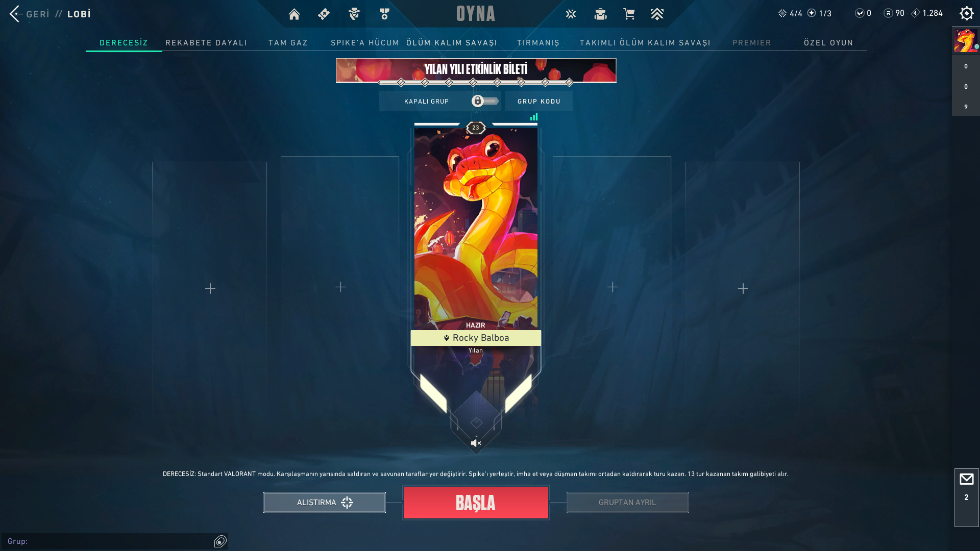 valorant gümüş 3 hesap 23 seviye mail değişen - Klasgame.com