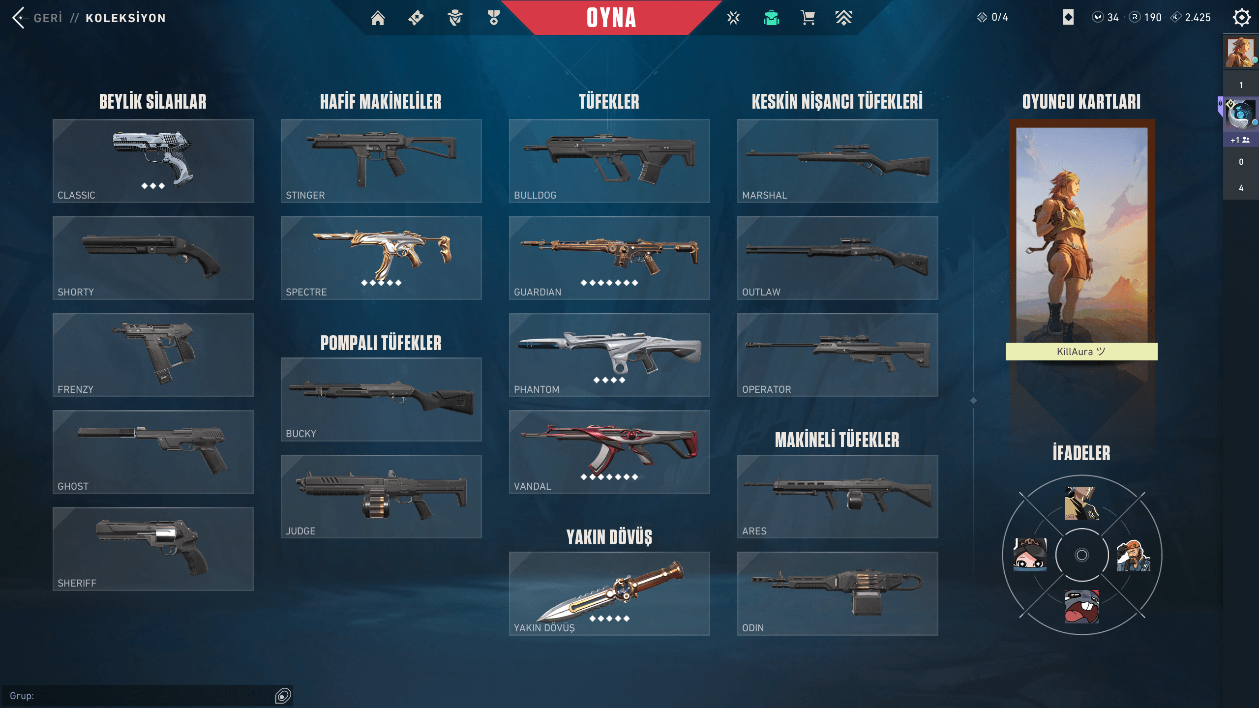 Valorant Mail Değişen Hesap - Klasgame.com