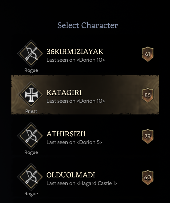 85 Level Priest 10-20 Master Skilleri Cc Açık Buffcı ve Hafif toplamalı ...