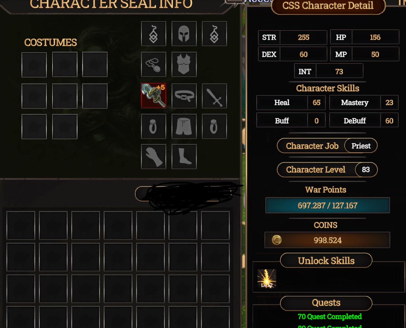 MS +8 (Reb 5) HELİS AÇIK PRİEST - Klasgame.com