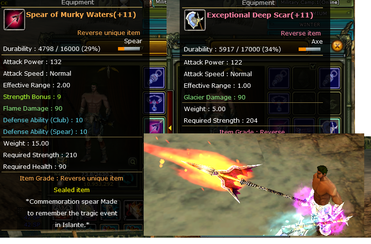 MURKY +9 EXP DEP SCAR +9 PE +2 FOVERİNG +3 DUAL - Klasgame.com