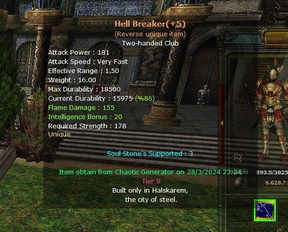 +8 Hell Breaker (REB +5) - Klasgame.com