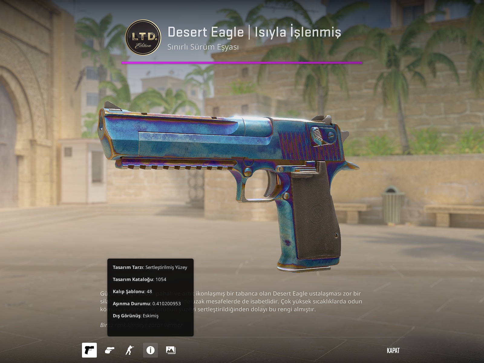 Desert Eagle | Heat Treated - Klasgame.com