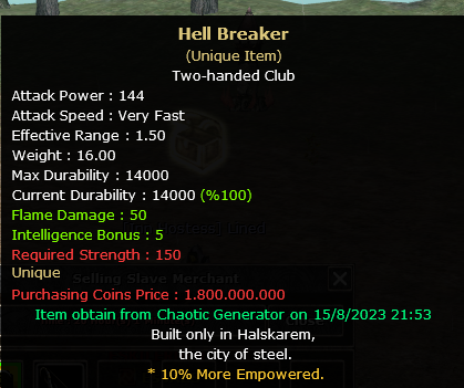 +0 HELL BREAKER - Klasgame.com