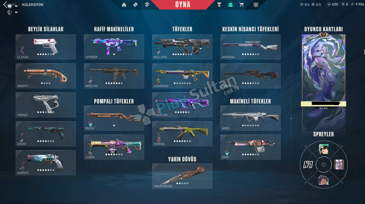 Valorant gold hesap - Klasgame.com