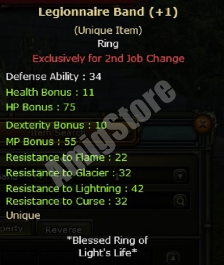 DUAL +1 LEGIONNAIRE BAND - Klasgame.com