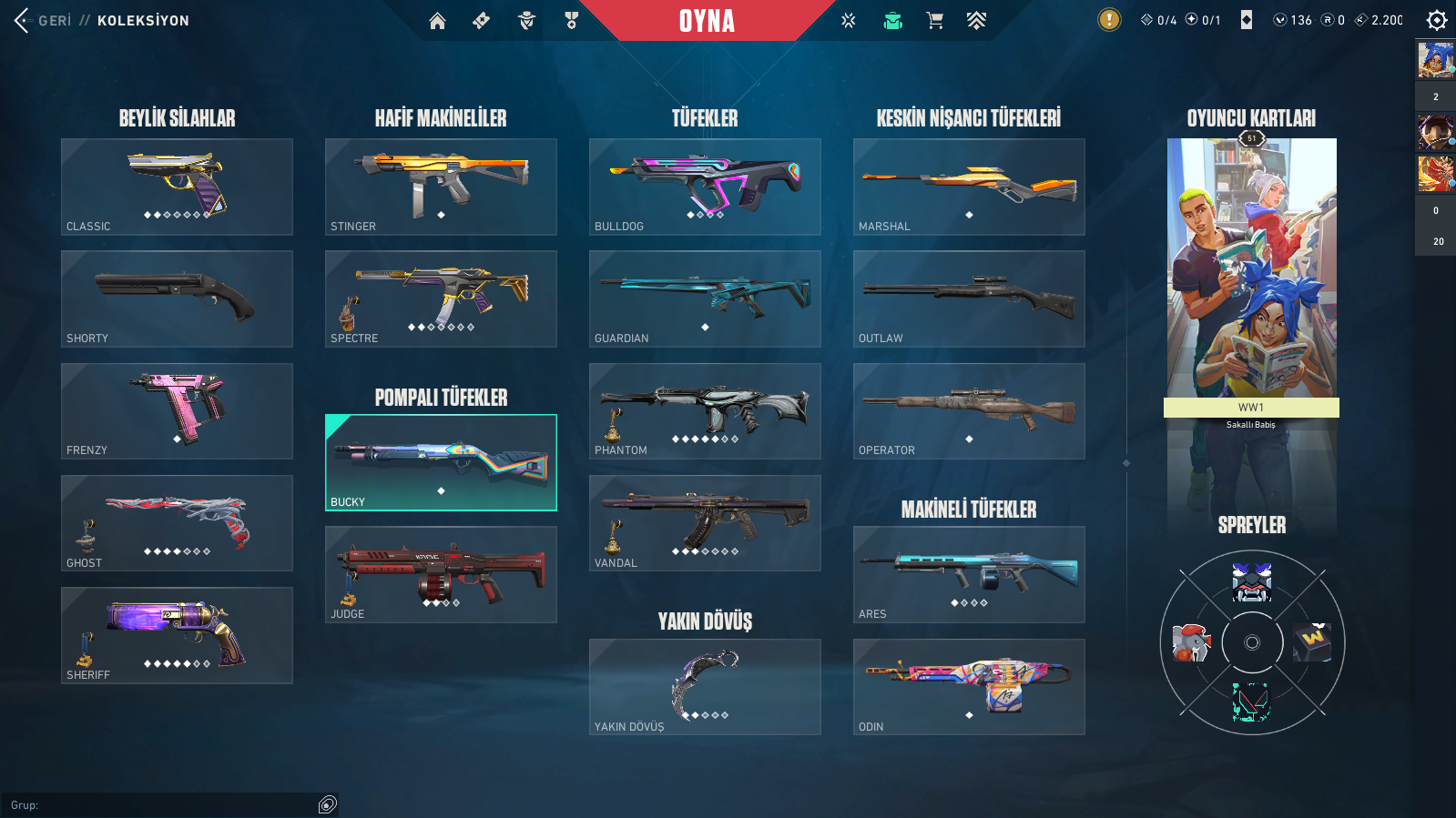 VALORANT E-MAİL DEĞİŞİMLİ HESAP - Klasgame.com