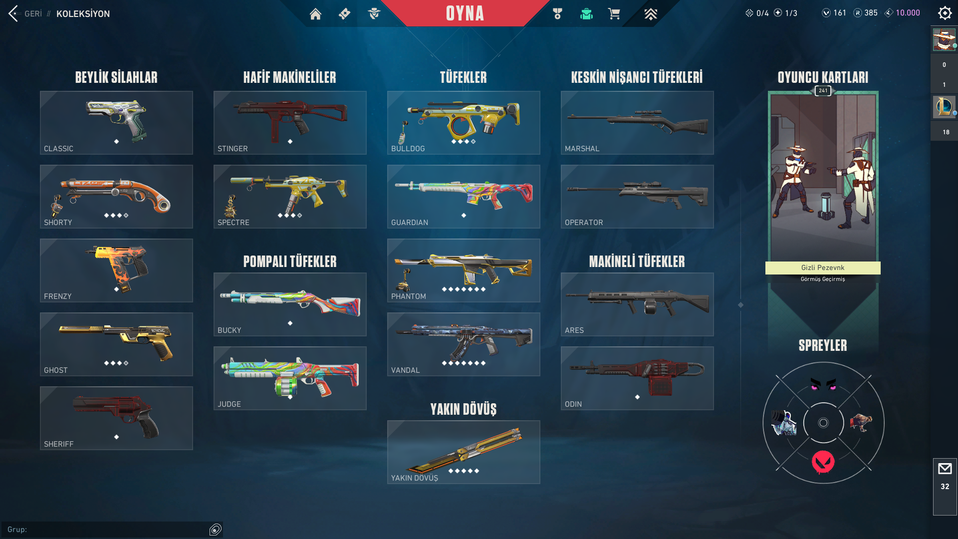 Valorant Hesap Bedava Fiyatına - Klasgame.com