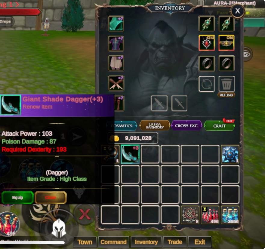REV +3 GİANT SHADE DAGGER ( SW DE TEK) MAKUL TEKLİF BIRAKABİLİRSİNİZ ...