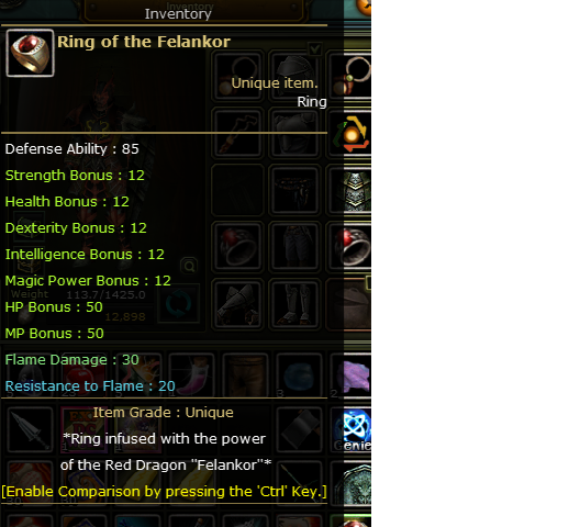 Serverın İlk Ve Tek Elite İtemi Olan Ring Of The Felankor - Klasgame.com