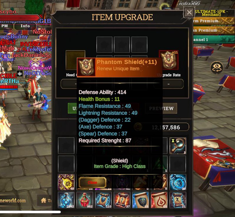Mace Reb11 - Fireguard Reb11 - Phantom Shield Reb11 - Klasgame.com
